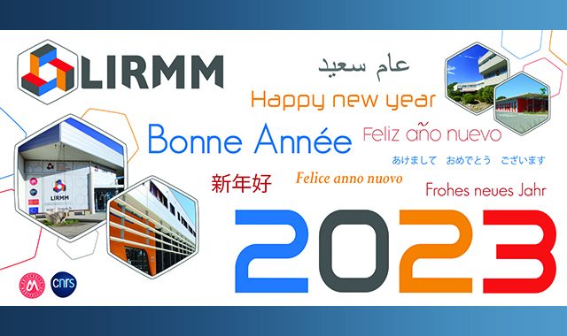 The LIRMM wishes you all the best for the year 2023! – LIRMM